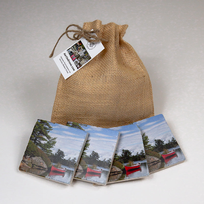 Custom Coasters | Set of 4 – Art On Stone